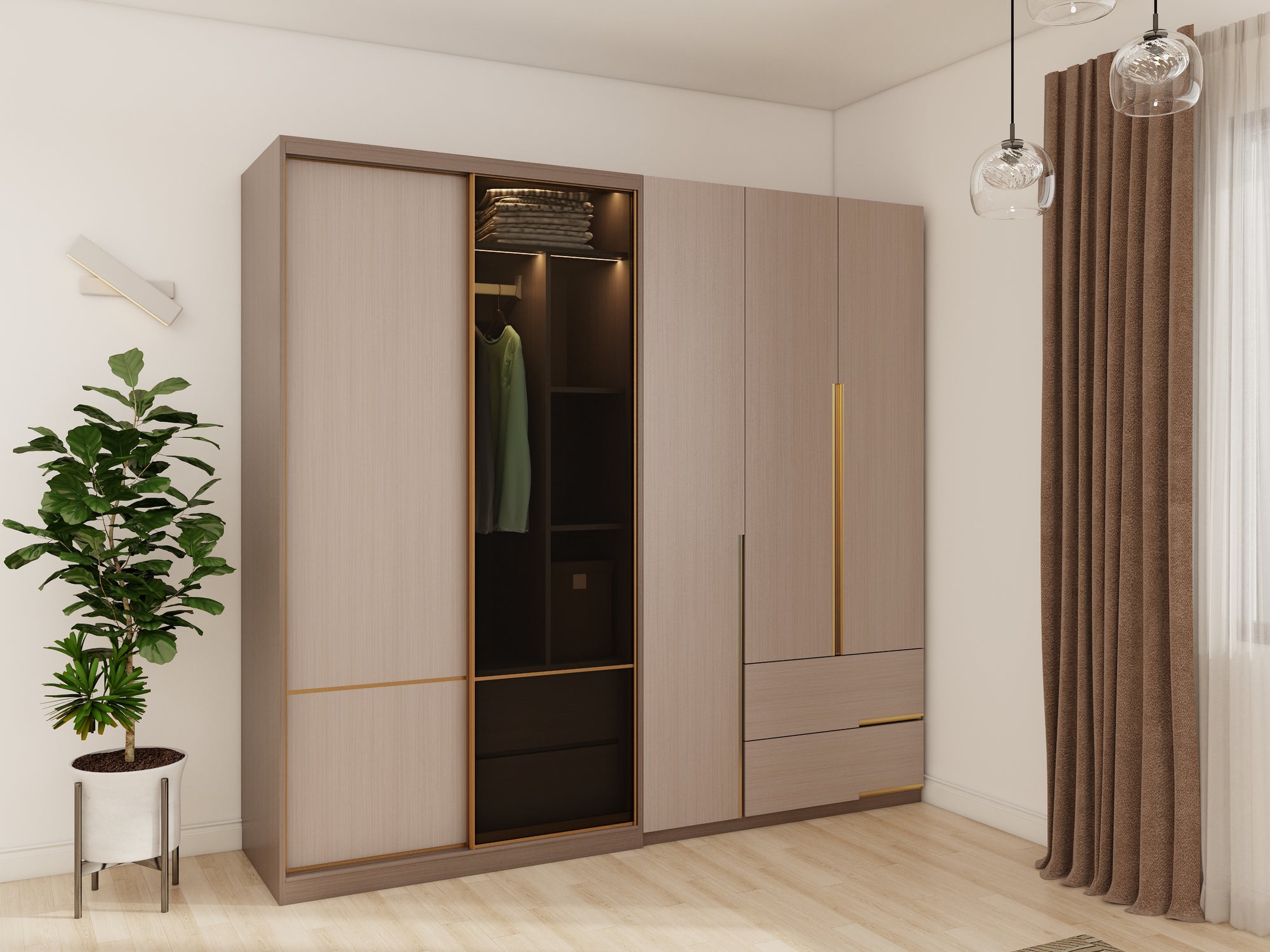 HARVEST Customised Wardrobe – LULU FURNITURE